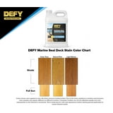 Defy Marine Seal Wood Dock Stain & Sealer, Cedar Tone, 2.5 Gal ...