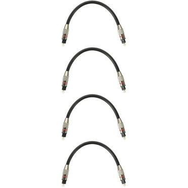 Skywalker 3ft Digital Audio/Video Optical Toslink Cable (Clear ...