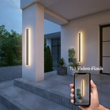 Ralbay 2 Pack 47.2In Long Outdoor LED Wall Light 3000K IP65 Waterproof ...