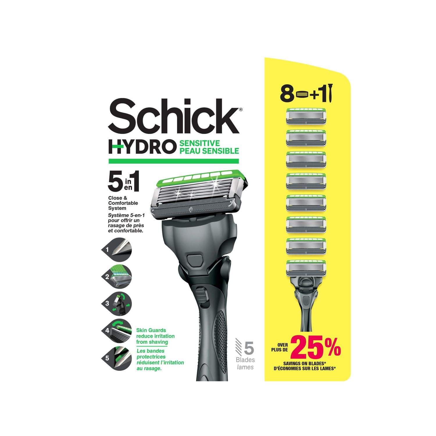 Click here for Schick Hydro Sensitive Skin Mens Razor - System Ra... prices