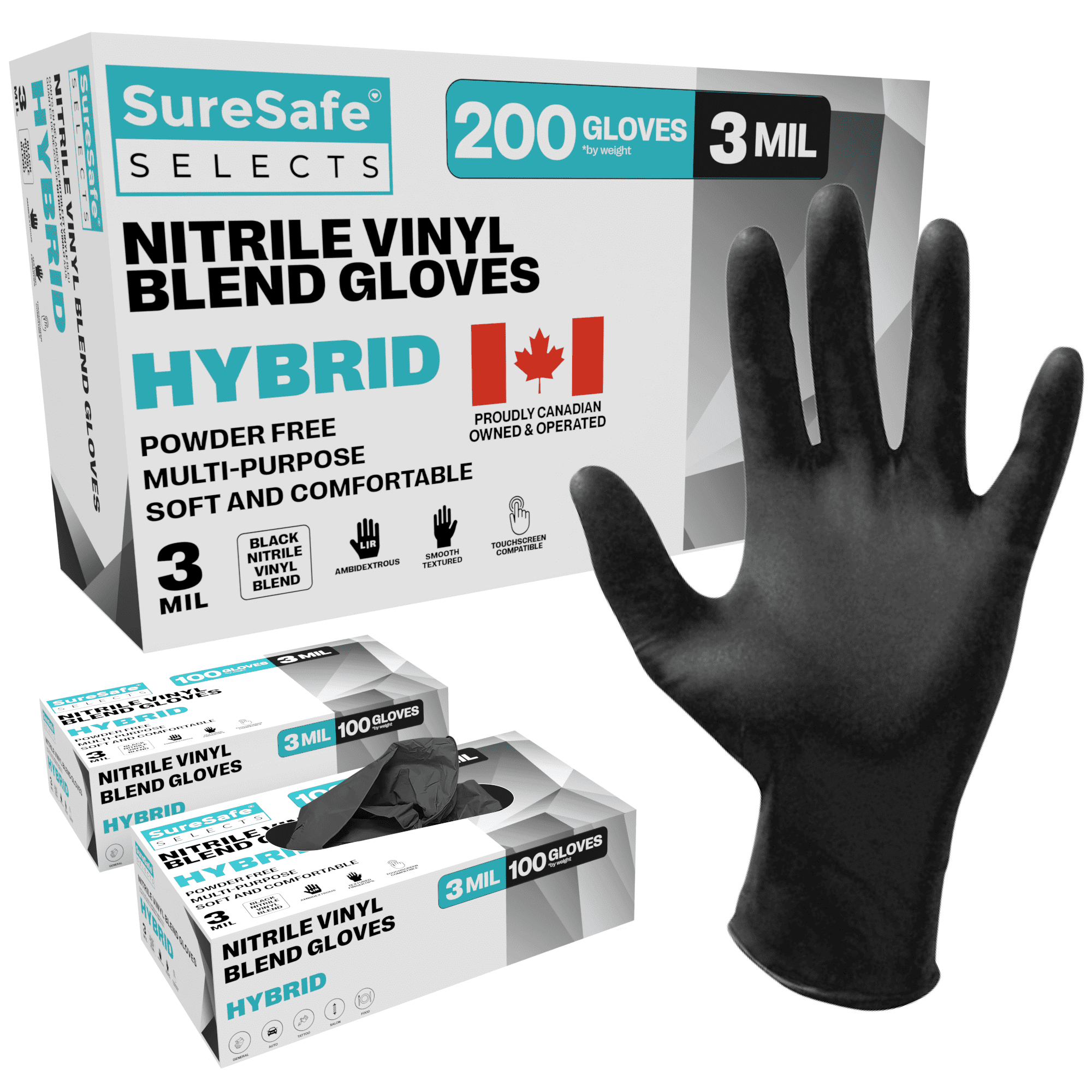 Click here for Suresafe Supplies [200 Pack] Suresafe 3 Mil Vinyl/... prices