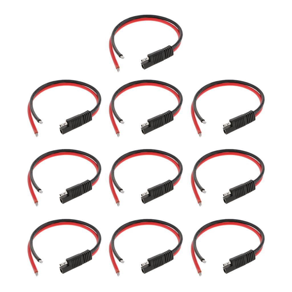 Conector De Extensión De Arnés SAE Piezas Para Baterías Solares De ...