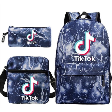 Tik Tok Backpack 3-piece School Bag | Walmart Canada