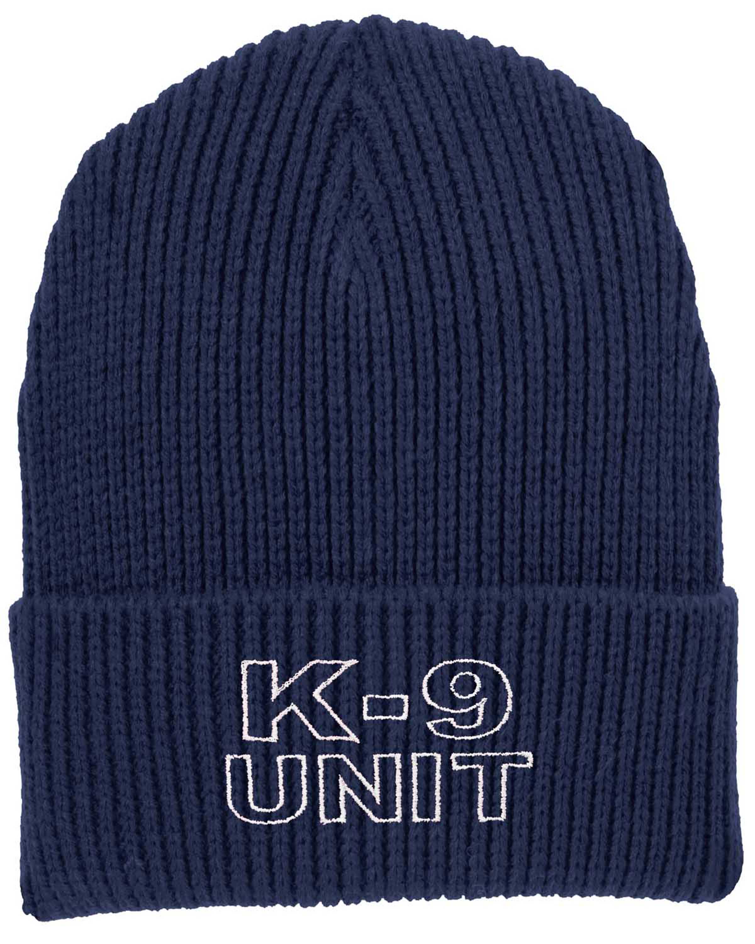Fair Game K-9 Unit Watch Cap Chunky Beanie Skull Cap Knit Winter Hat K9 ...