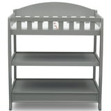 Delta Children Wilmington Changing Table with Pad, Grey - Walmart.com