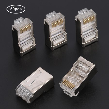 Stable RJ45 Modular Plug Cat6 RJ45 Plug Office Router For Works ...