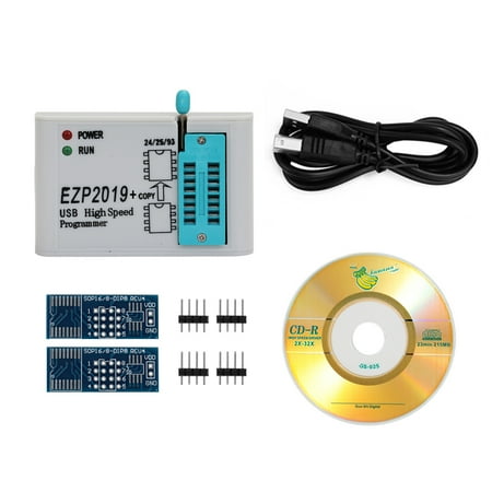 EZP High Speed USB SPI Programmer Support 32M Flash 24 25 93 EEPROM 25 ...