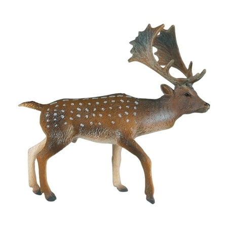Realistic Deer Figure Toy Deer Statue Creatures Figurines Animals ...