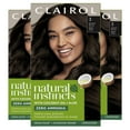 Clairol Natural Instincts Demi-Permanent Hair Color Creme 3 Brown Black ...