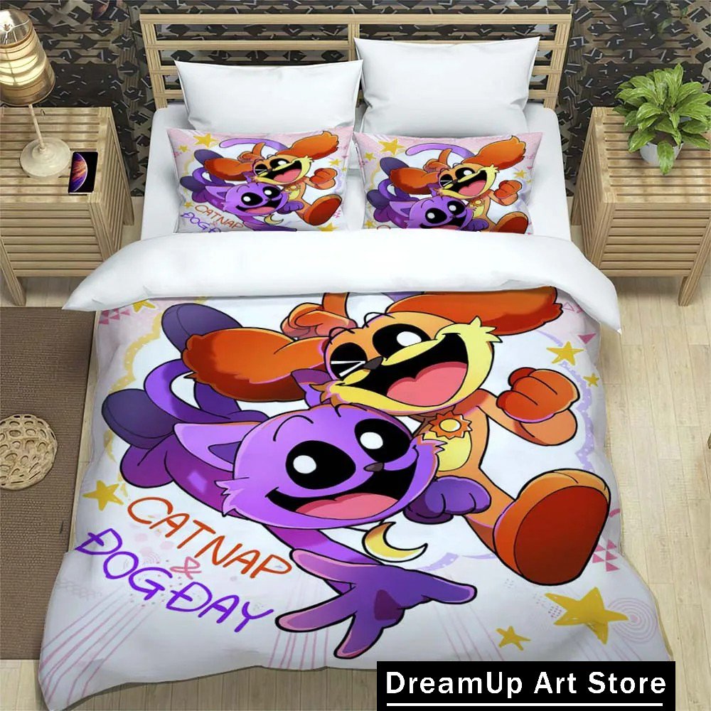 Click here for Yingd Smiling Animals Catnap Dogday Bedding Set Cu... prices