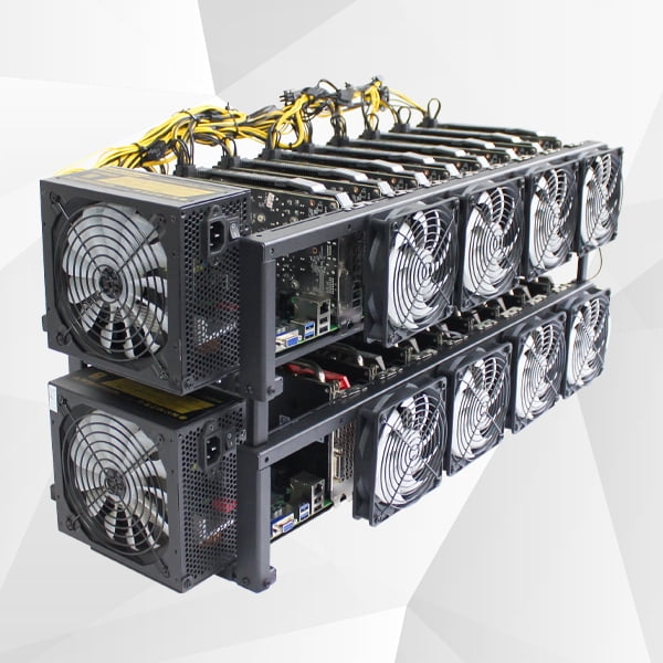 GPU MINING - 8 card Crypto Mining Rig - Ethereum - Cryptocurrency ...