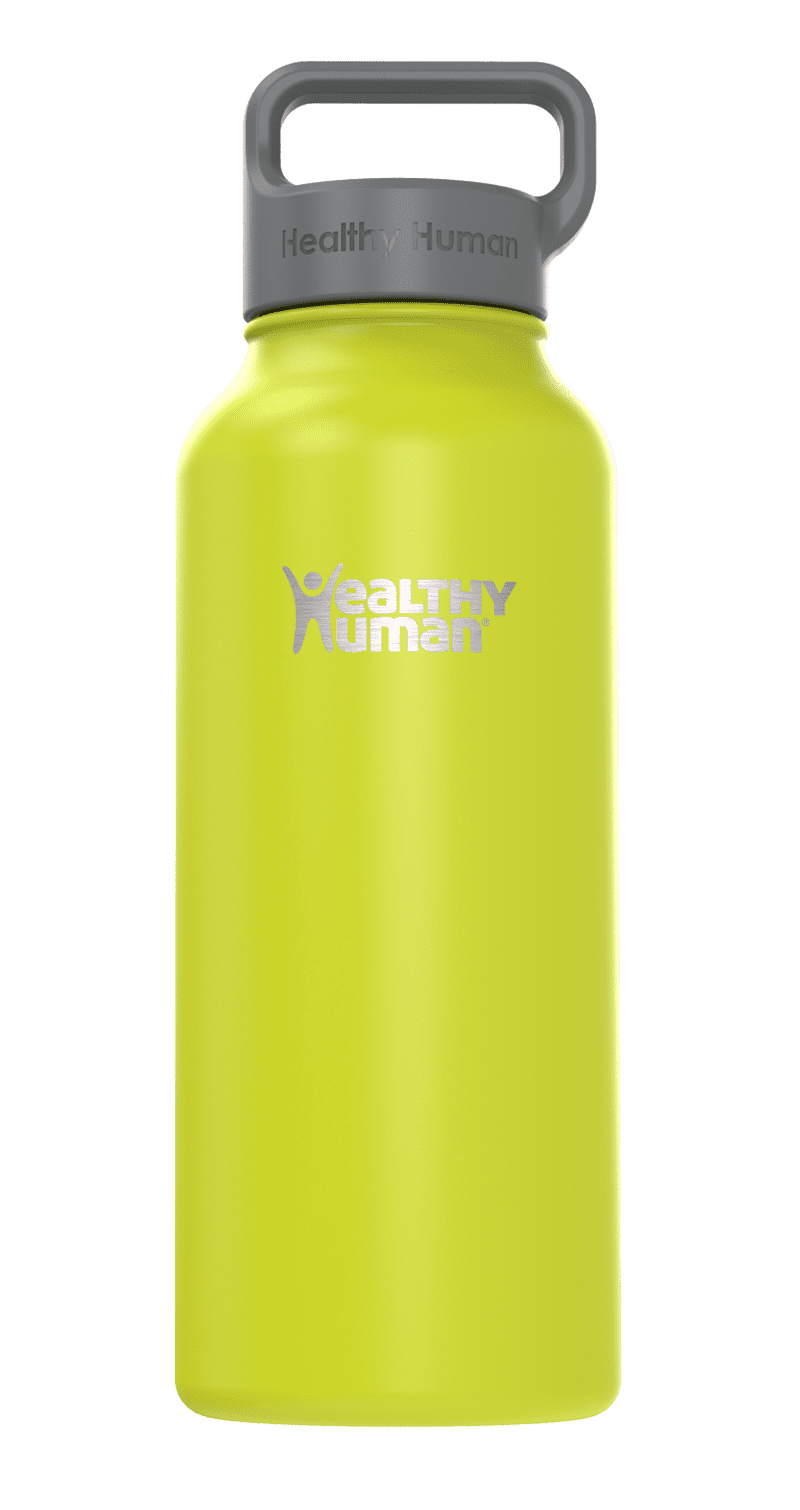 Healthy Human 32 oz Water Bottle Keeps Liquids Cold 24 Hours, Hot 12 ...