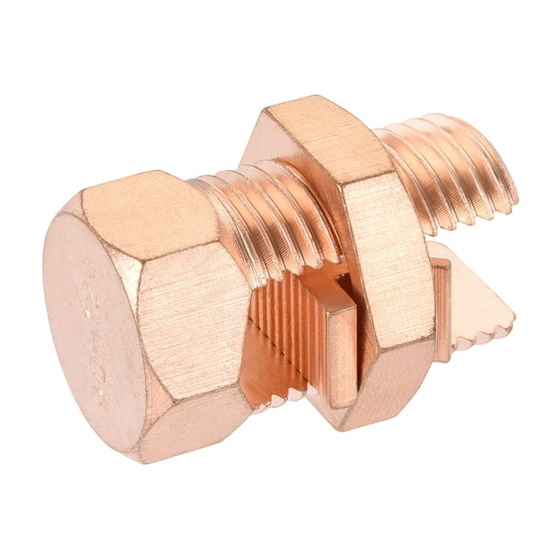 Uxcell Grounding Bolt Connector Copper Grounding Protection 43.2 x 24mm ...