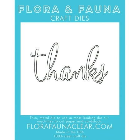 Flora & Fauna Dies-Thanks -Script | Walmart Canada