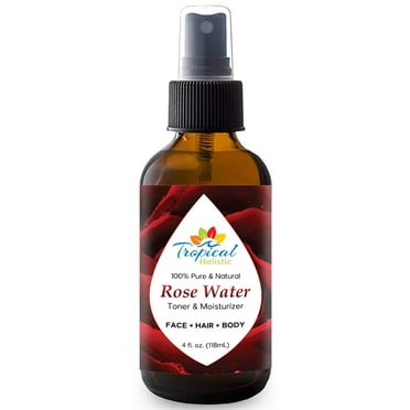 Leven Rose Pure Natural Petal Organic Rose Water, 4 Fl Oz - Walmart.com
