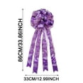 Adviicd Christmas Tree Topper Bow 34x13 Inch Artificial Xmas Tree