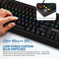 Pre-Owned Philips USB Mechanical Gaming Keyboard — RGB Ambiglow, High ...