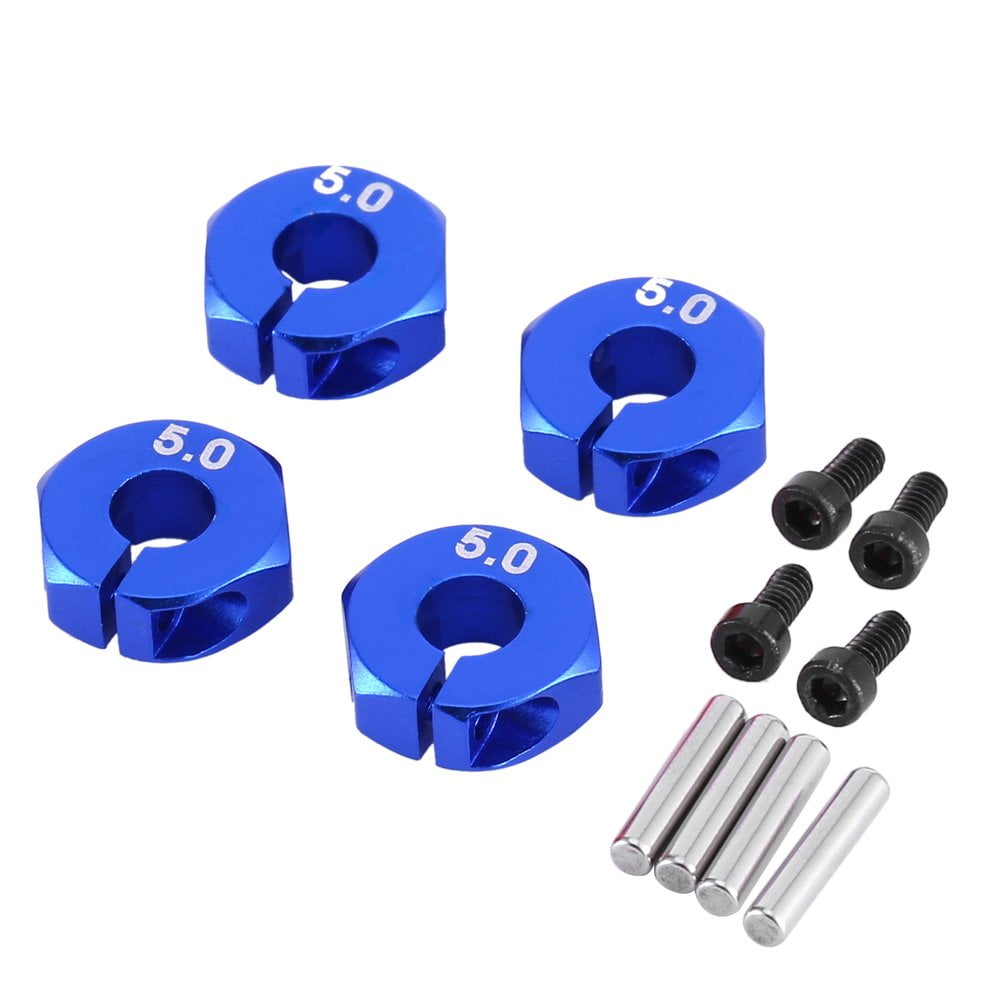 Blue HSP 102042 Aluminum Wheel Hex 12mm Drive With Pins for RC 1/10 ...