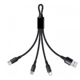 4 in 1 Multifunction Data Cable in Black Color - Walmart.com