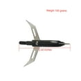 12pcs Archerys Broadheads 100 Grains Screw-in Arrowheads Arrow Tips for ...