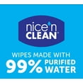 Nice 'N Clean Baby Wipes, Unscented, 6 Flip Top Packs (336 Total Wipes ...