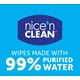 Nice 'N Clean Baby Wipes, Unscented, 6 Flip Top Packs (336 Total Wipes ...