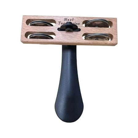 Heel Tambourine,Percussion Heel Tambourine with Shoehorn Design,foot ...