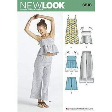 Simplicity Creative Patterns New Look 6145 Misses' Dress, A (8-10-12-14 ...