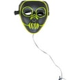 LED Light up Skeleton Costume & Mask with three modes Halloween Costume ...