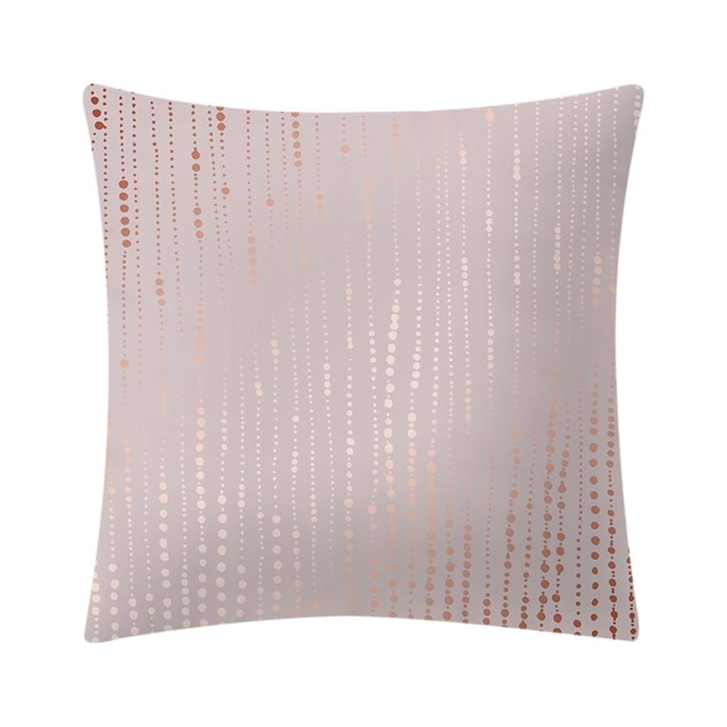 Click here for Clearance! Gspmoly Rose Gold Cushion Cover Pillowc... prices