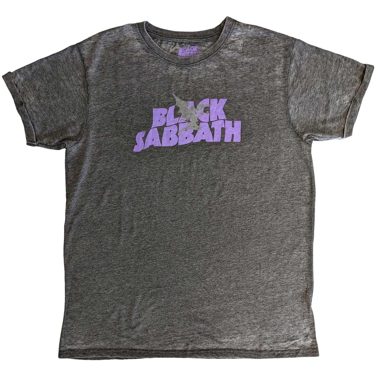 Click here for Black Sabbath Adult Burnout Cotton Logo T-Shirt Xl prices