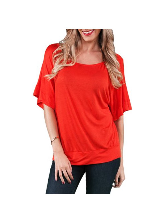 Women's Banded Bottom Tops