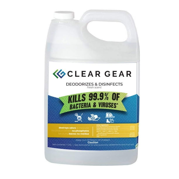 Clear Gear Disinfectant Sports Spray - Gallon - Walmart.com - Walmart.com