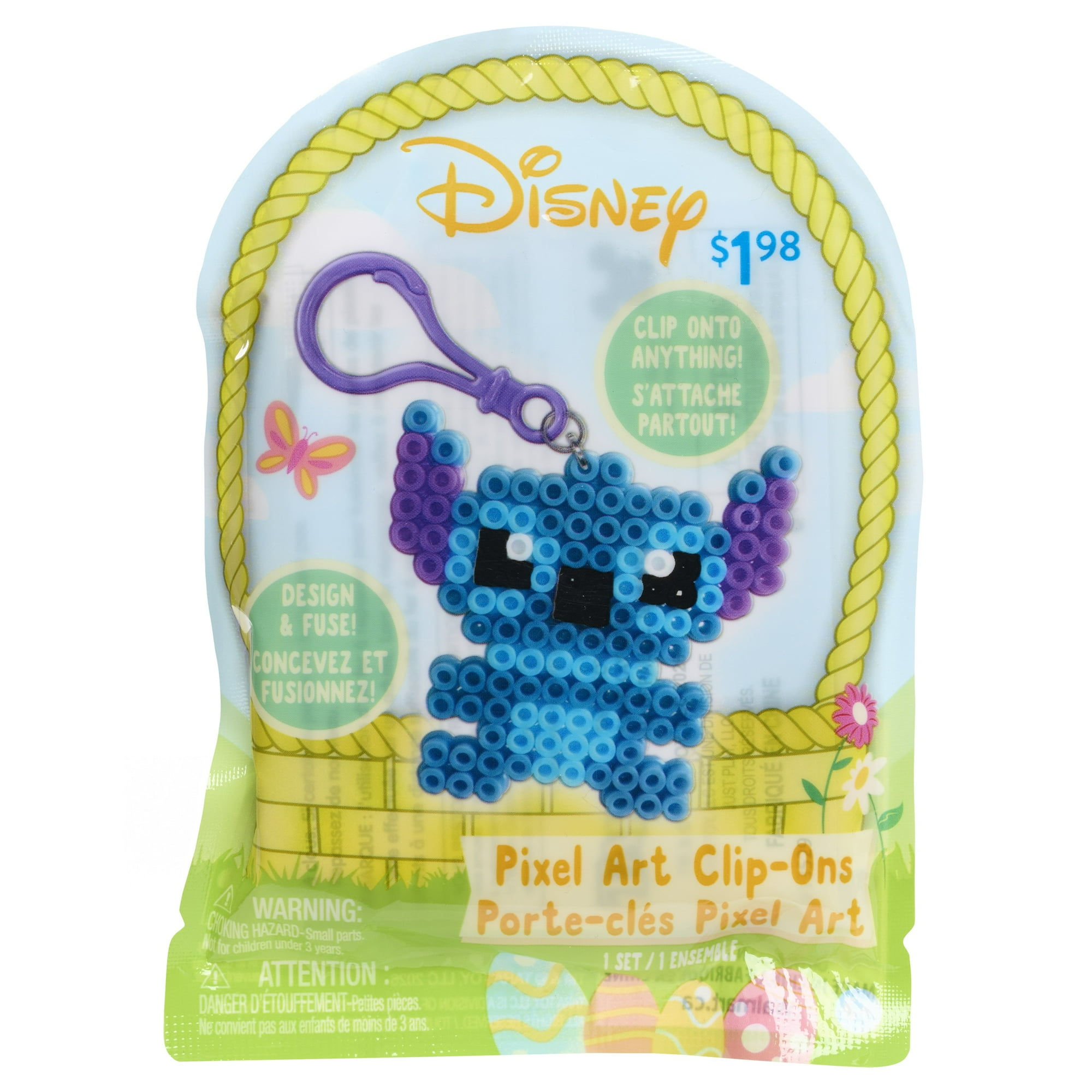 Click here for Disney Stitch Easter Pixel Art Clip-On Activity prices