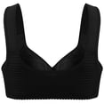 Feancey Womens Plus Size Front Closure Bras Floral Embroidered Everyday ...