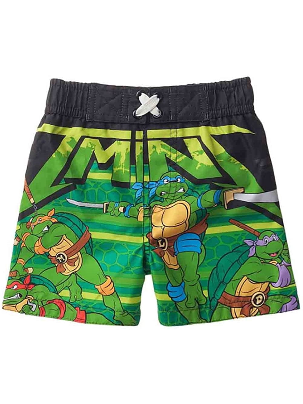 Teenage Mutant Ninja Turtles Swim Trunks Turtle Time Swim Shorts ...