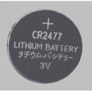 Panasonic CR2477 3V Lithium Coin Cell Battery for Watches, Cameras ...