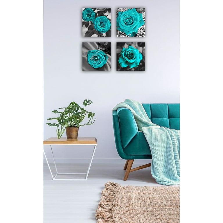 Turquoise Office Decor