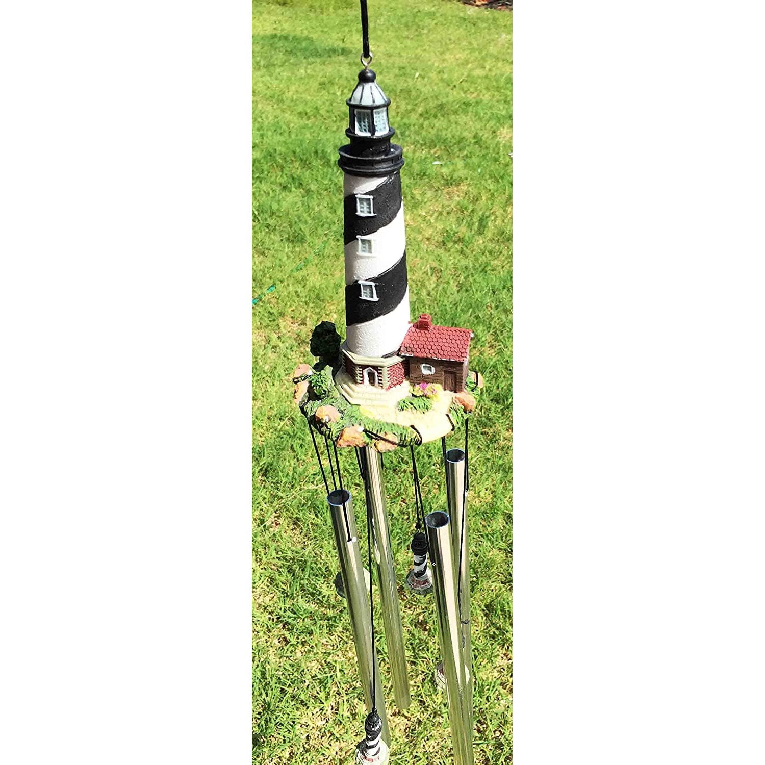 Cape Hatteras Lighthouse Nautical Beacon Resonant Relaxing Wind Chime ...