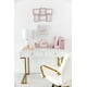 Blu Monaco 5 Piece Pink Office Supplies Desk Organizer Set - Walmart.com
