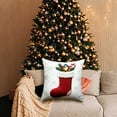Deeceymbur Pillowcase Christmas Cover Snowman Santa Reindeer Tree ...
