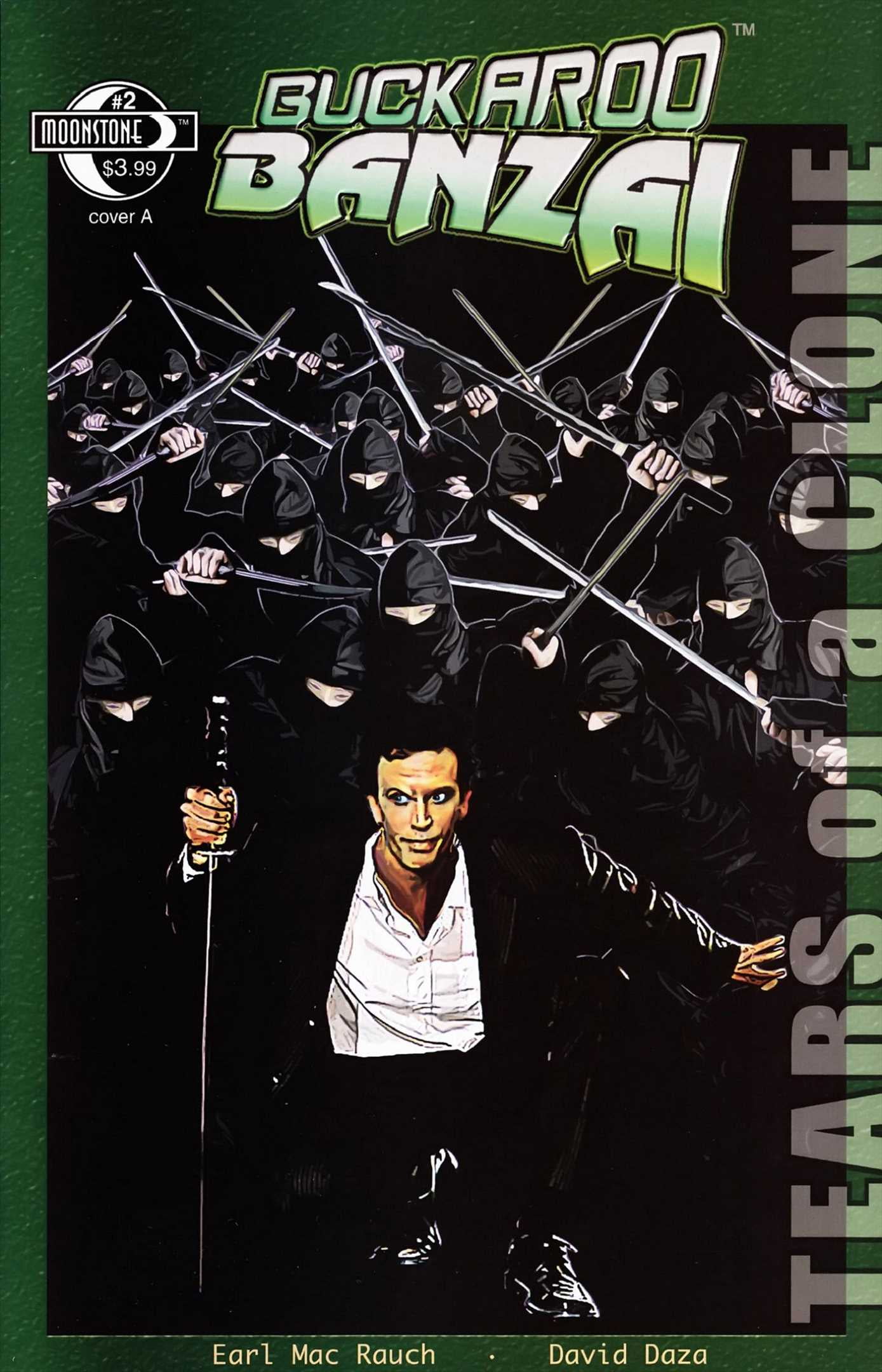 Buckaroo Banzai: Tears of a Clone #2A VF ; Moonstone Comic Book ...