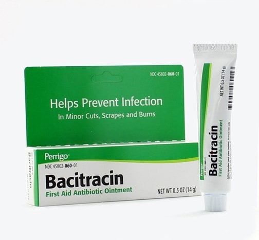 Bacitracin First Aid Antibiotic Ointment, 0.5 Oz. - Walmart.com ...