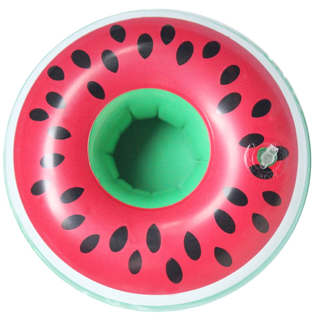 GeweYeeli Pool Fruit Shape Inflatable Drink Cup Holders Floatable ...