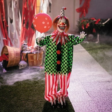 2' Tall Smokey The Clown Animated Fogger - Walmart.com