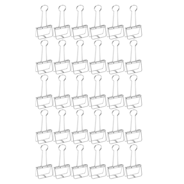 Mini clips para carpetas, 51 mm, 30 piezas, clips para carpetas, clips ...