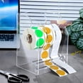 2 Pcs Adjustable Label Dispenser 3 Disks Sticker Roll Holder Sticker ...