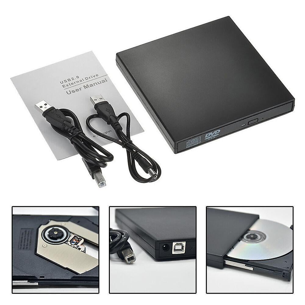 Unidad grabadora de CD-RW DVD ROM externa USB delgada WEIHJMXG para ...