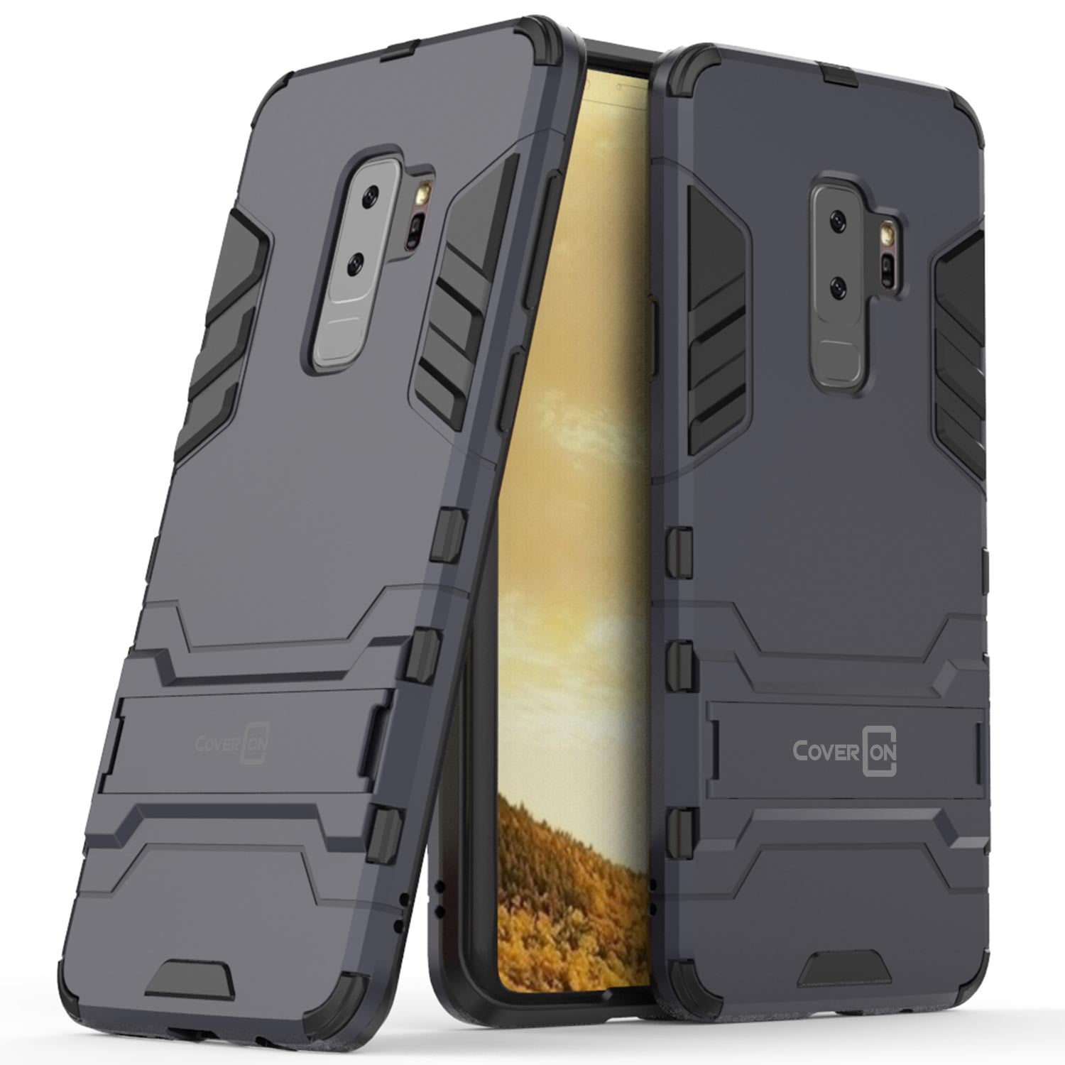CoverON Samsung Galaxy S9 Plus Case, Shadow Armor Series Hybrid ...