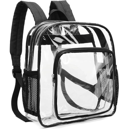 Clear Backpack, Lumana Security Transparent Backpack, Holographic ...
